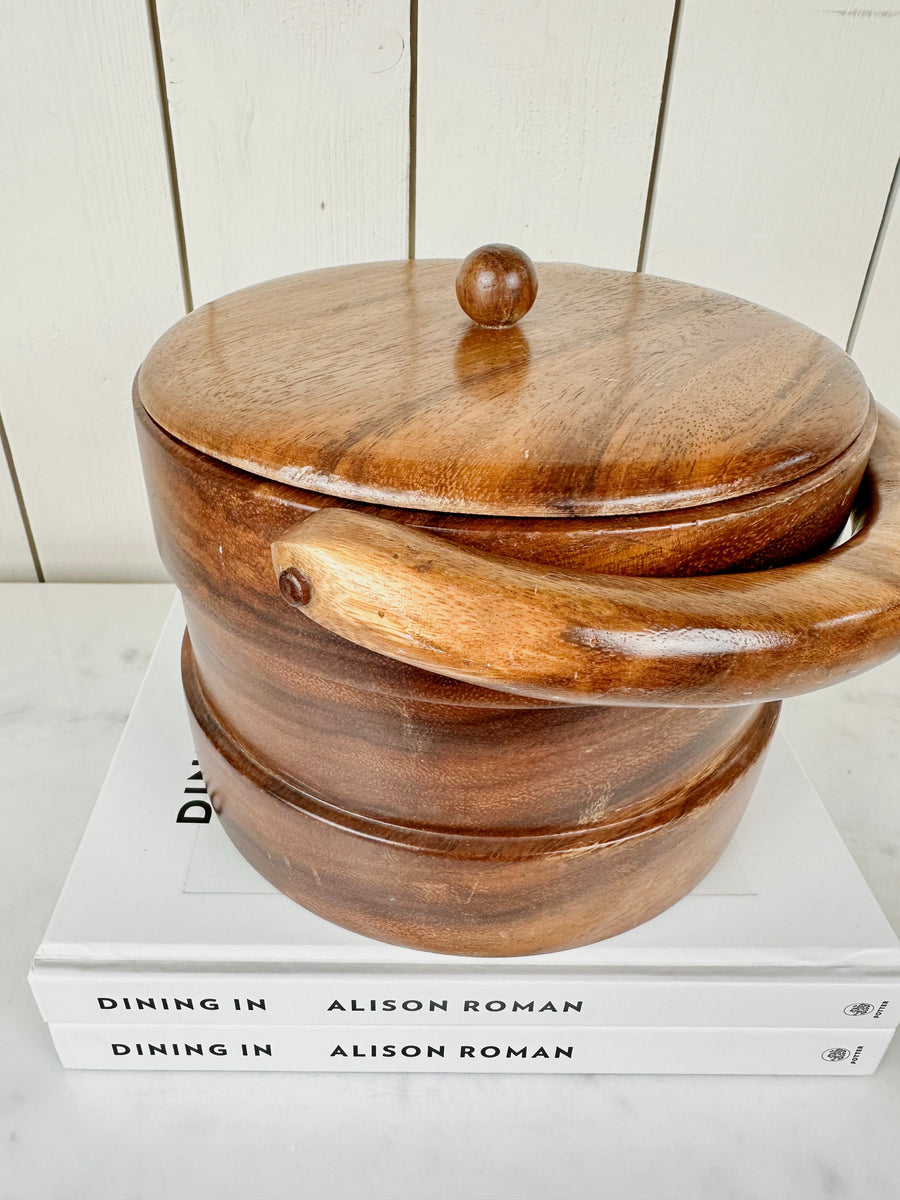 VINTAGE WOOD PANTRY BUCKET – Rose and Grace Market